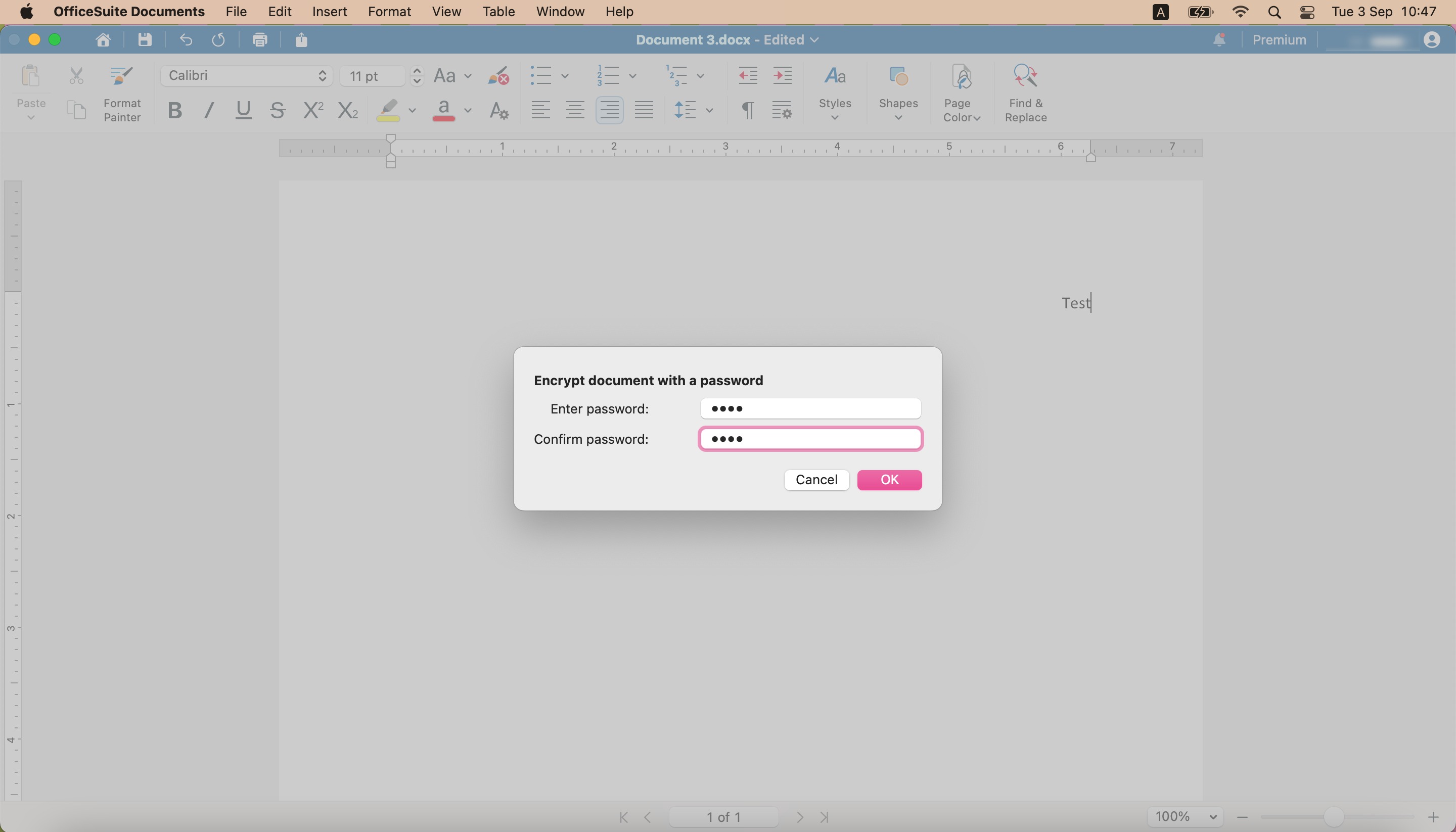 How to Protect a Document – MobiSystems