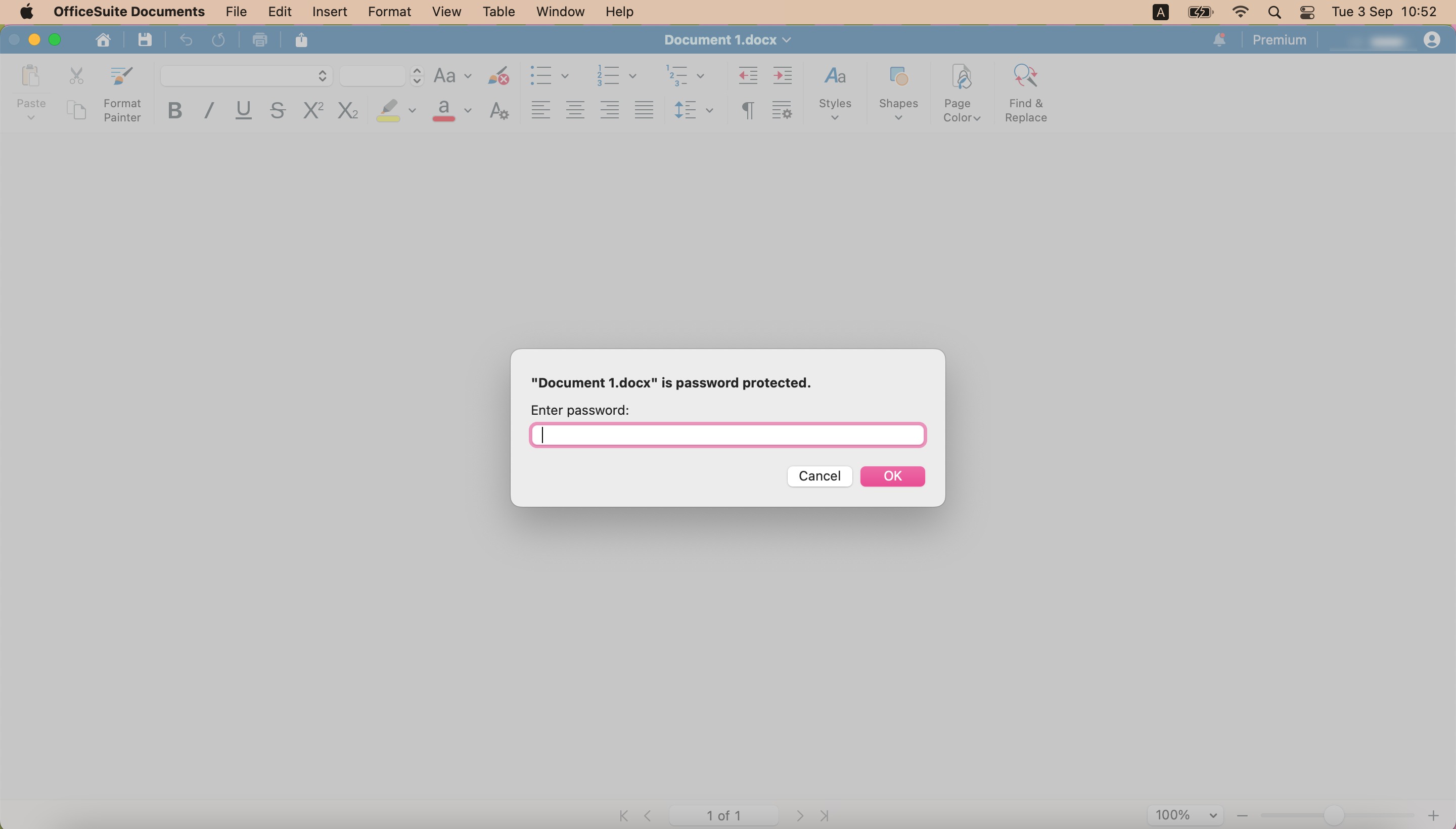 How to Protect a Document – MobiSystems