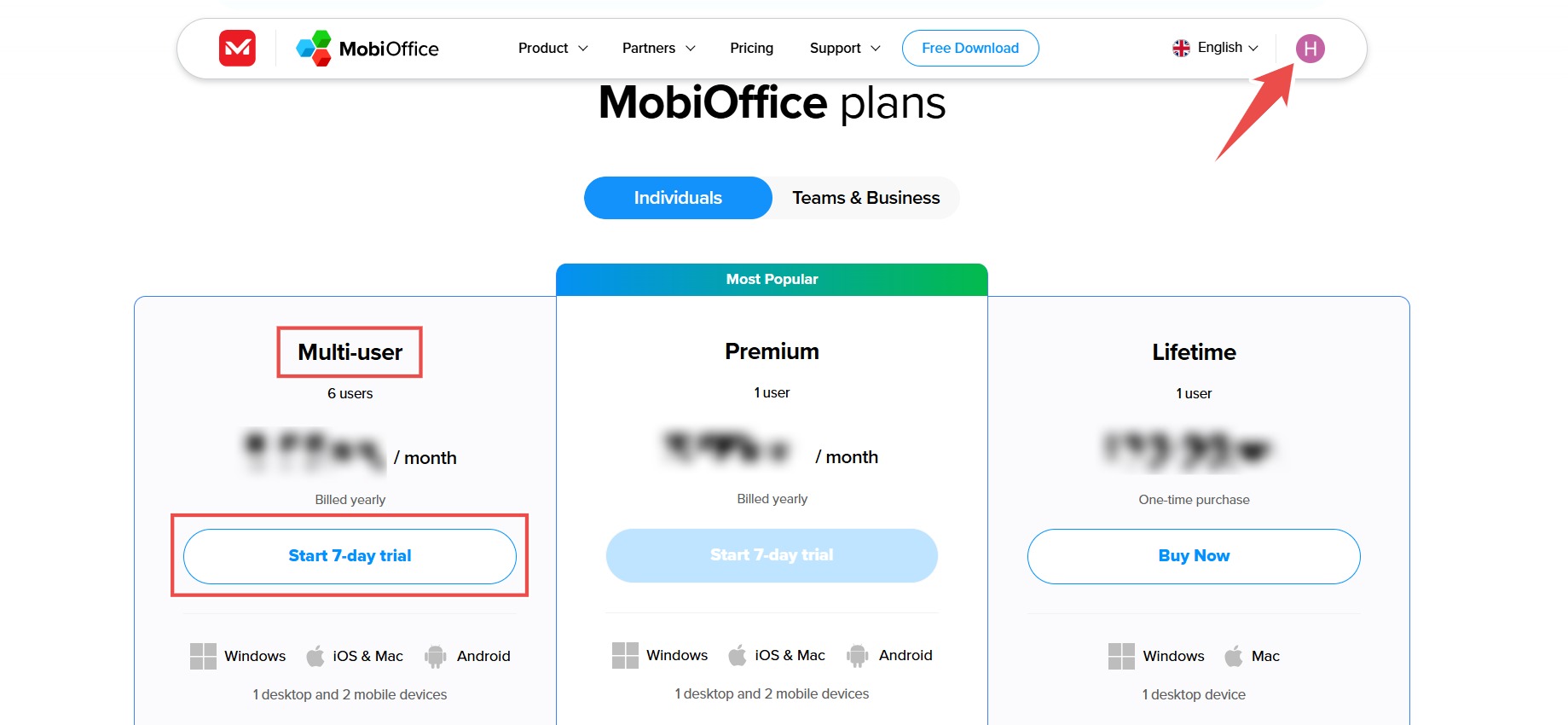 Activate Your MobiOffice Multi-User Subscription – MobiSystems