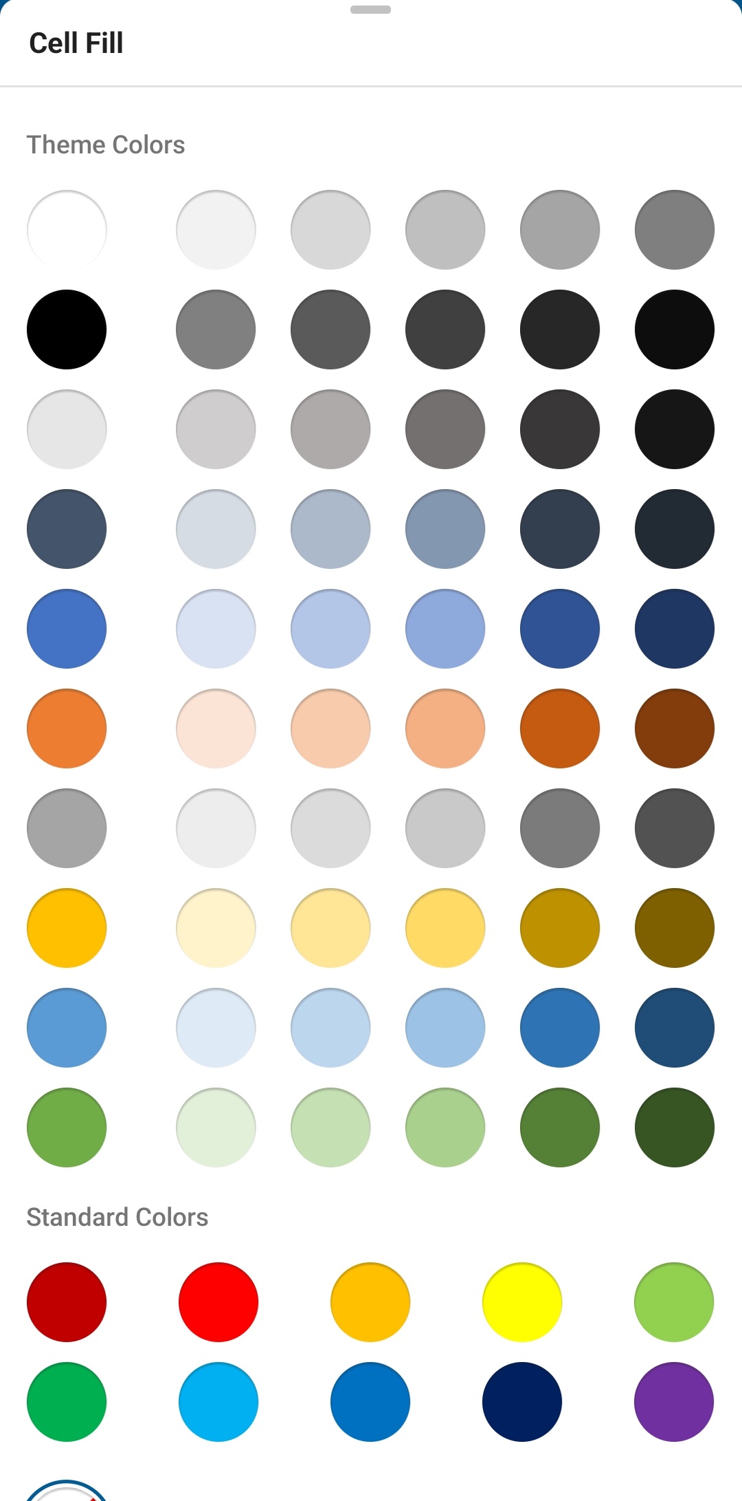 Ajouter, modifier ou supprimer la couleur de remplissage d'une cellule ...