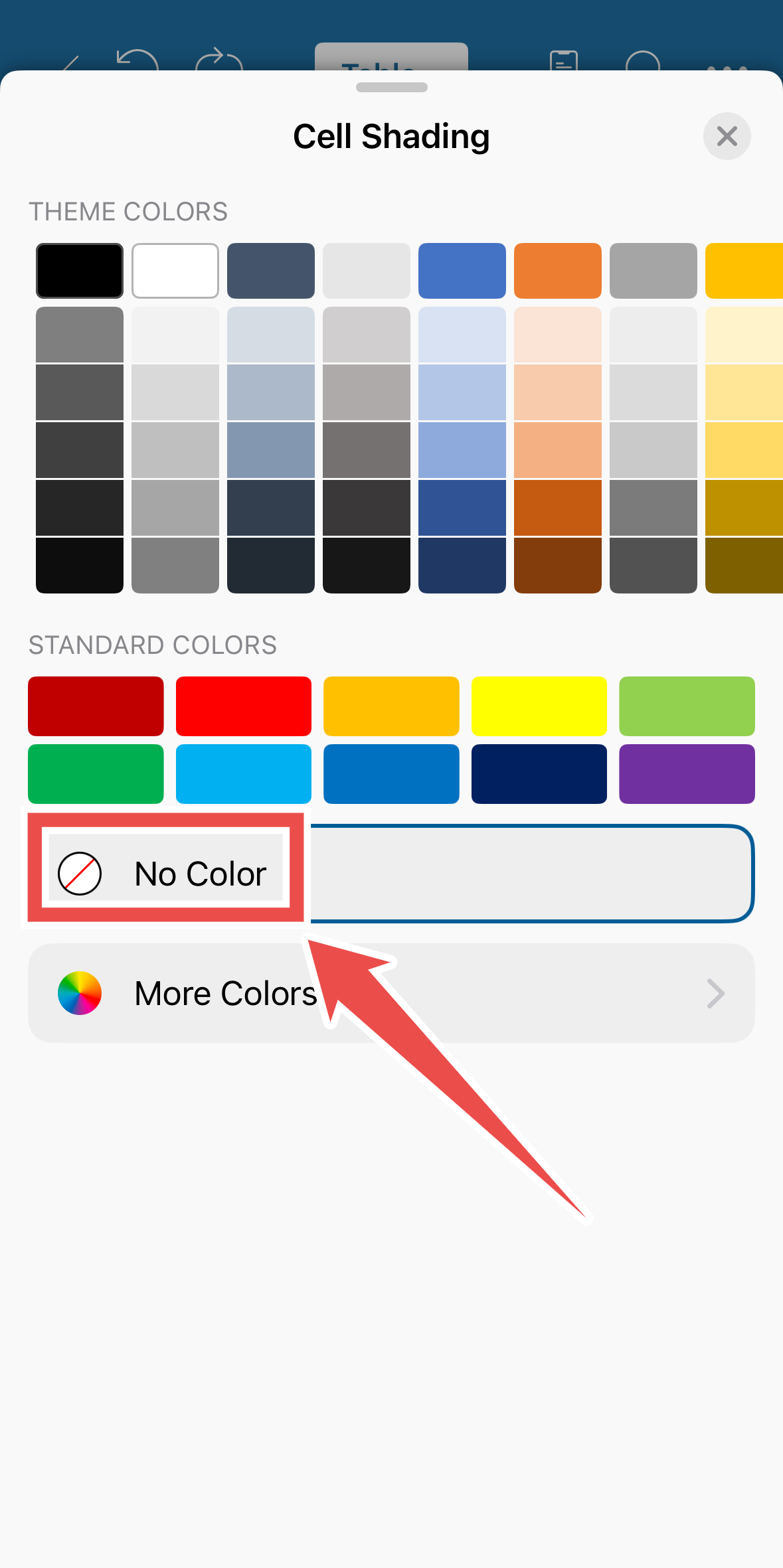 Ajouter, modifier ou supprimer la couleur de remplissage d'une cellule ...