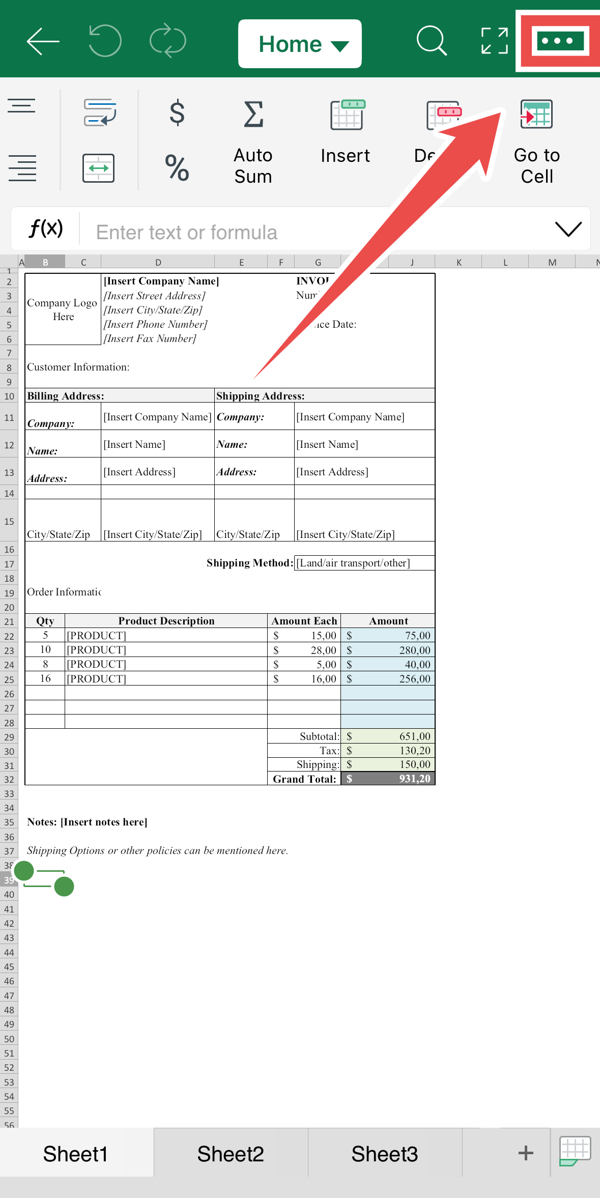Exportar uma planilha para PDF – MobiSystems