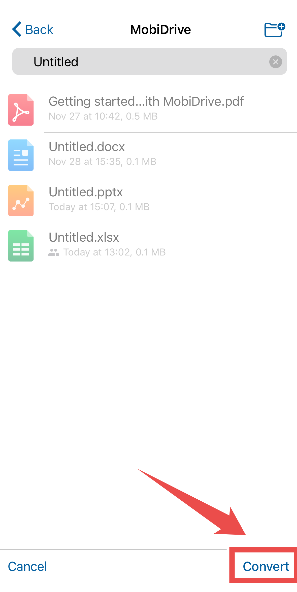 Exporte su presentación a PDF – MobiSystems