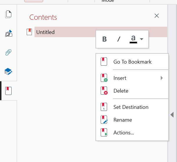 Lesezeichen in PDF-Dateien unter Windows anzeigen – MobiSystems