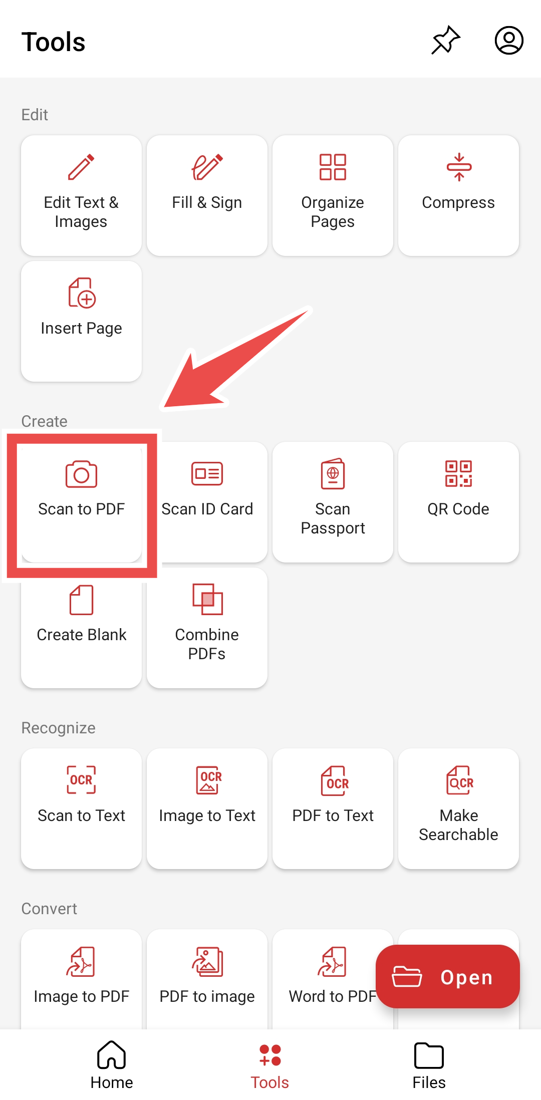 Como digitalizar para PDF no Android – MobiSystems