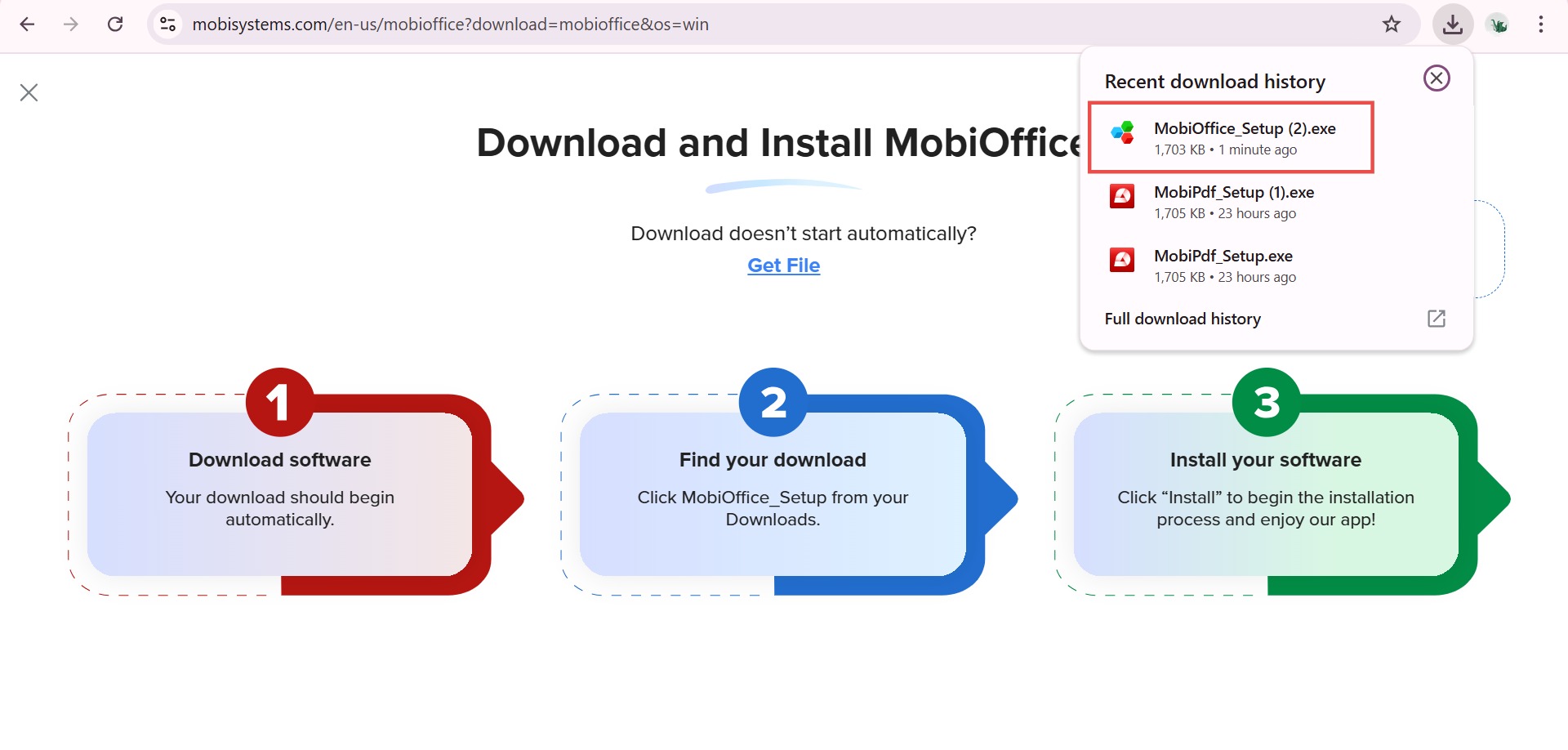 Download and Install MobiOffice – MobiSystems