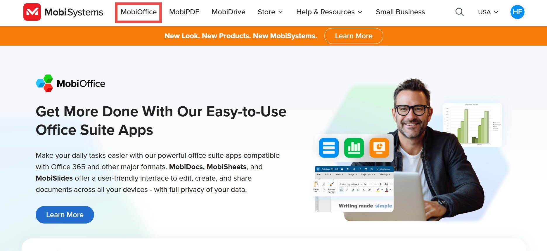 Baixe e instale o MobiOffice – MobiSystems