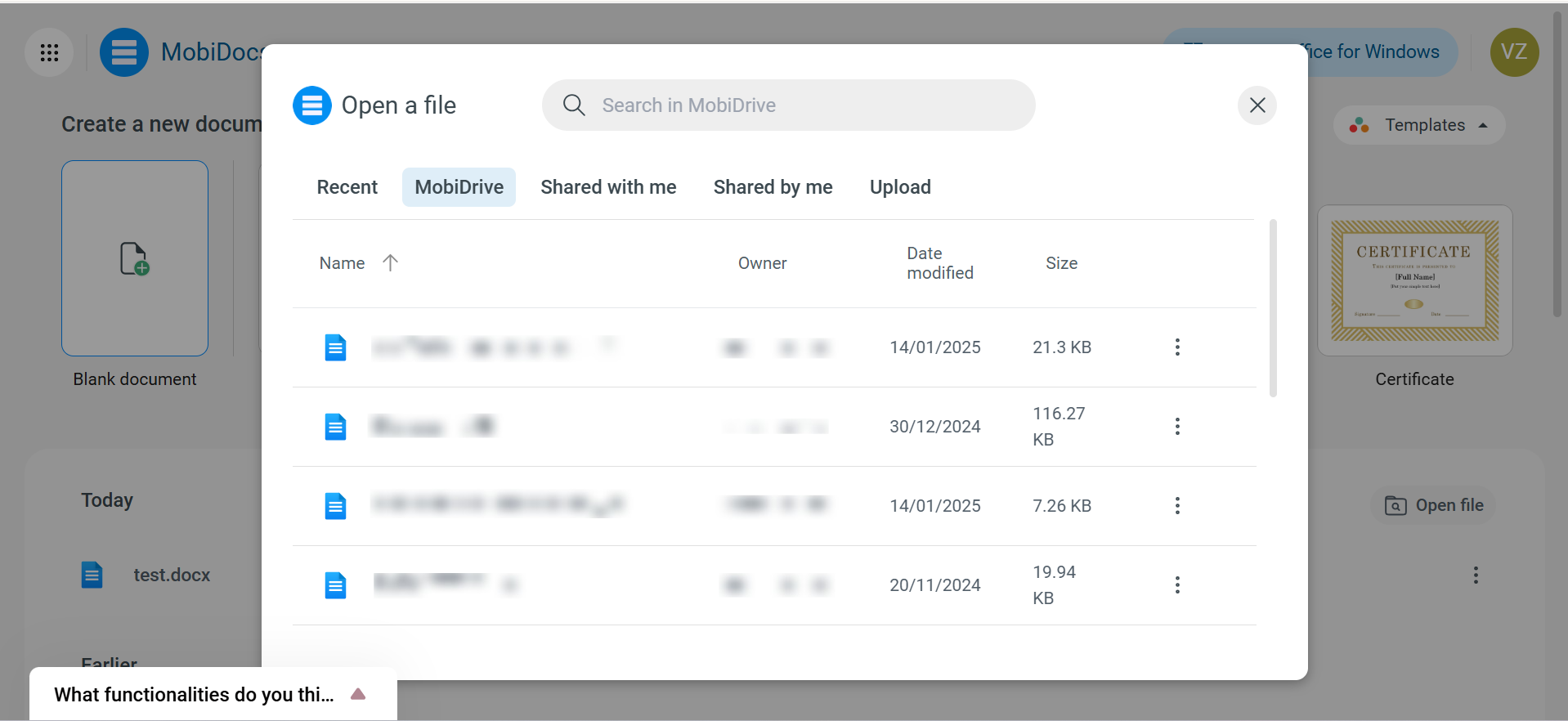 MobiOffice Online Log In – MobiSystems