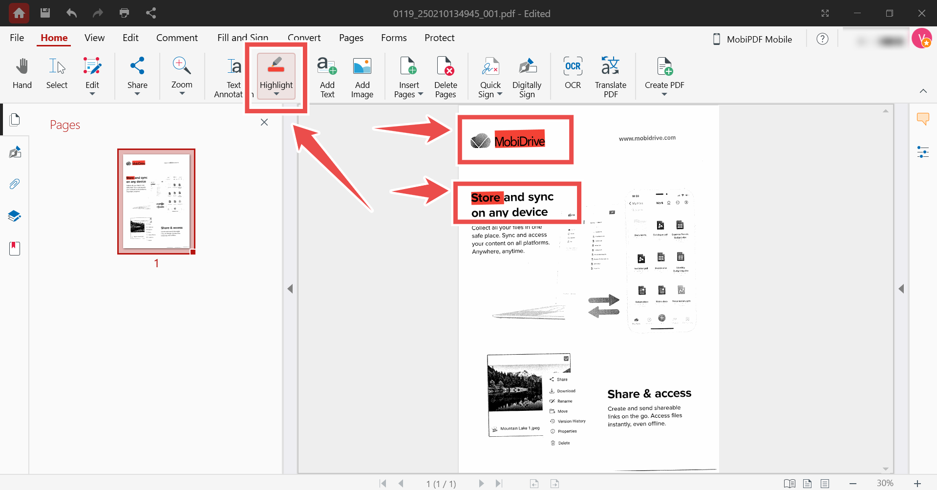 Como usar o OCR no Windows – MobiSystems
