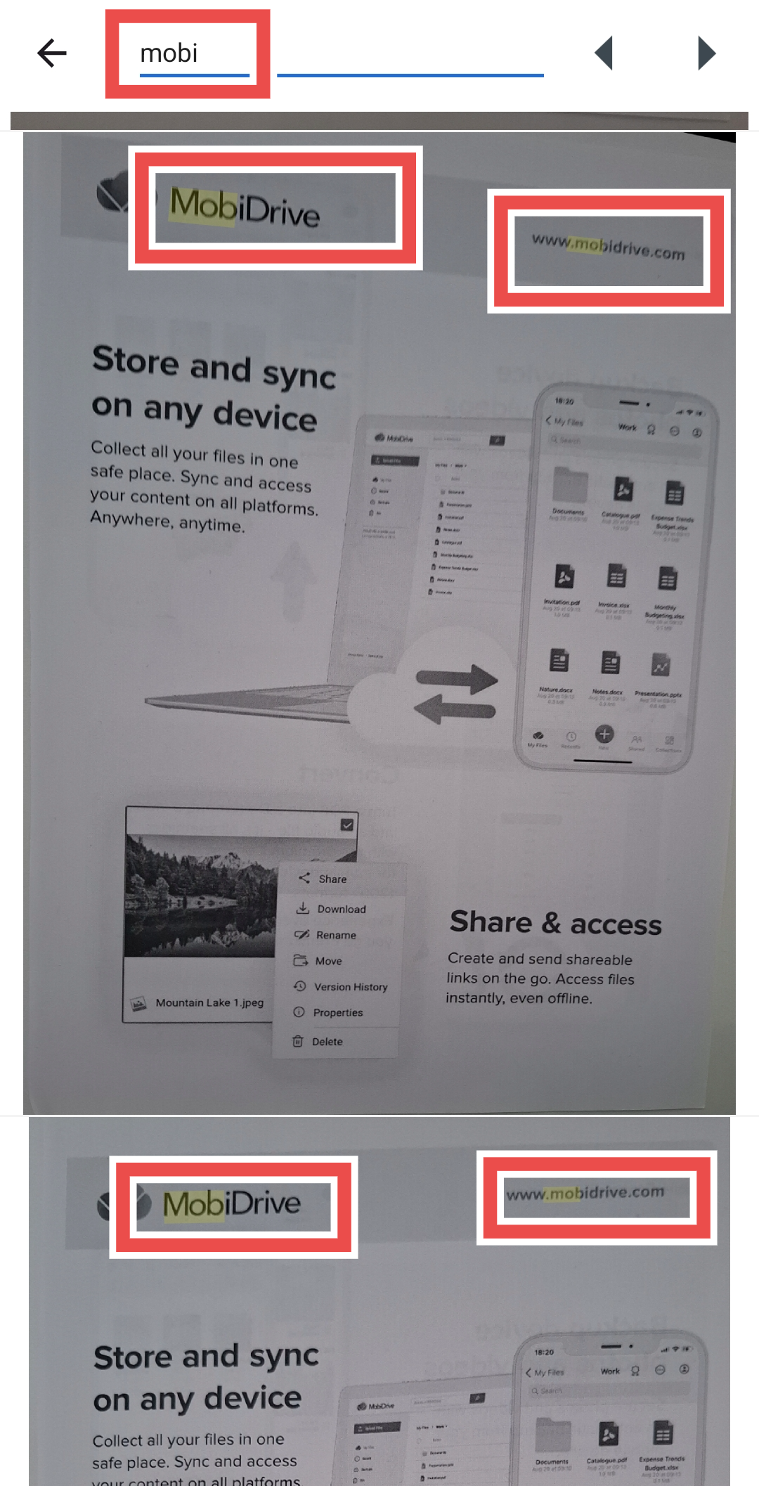 Como Usar O Ocr Com O Mobipdf No Android Mobisystems