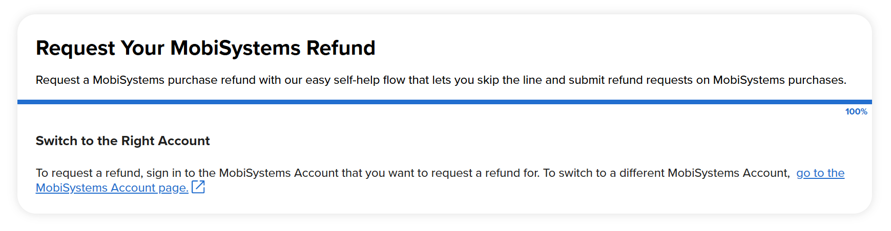 Reembolsar una suscripción a MobiSystems adquirida a través de la Tienda MobiSystems – MobiSystems