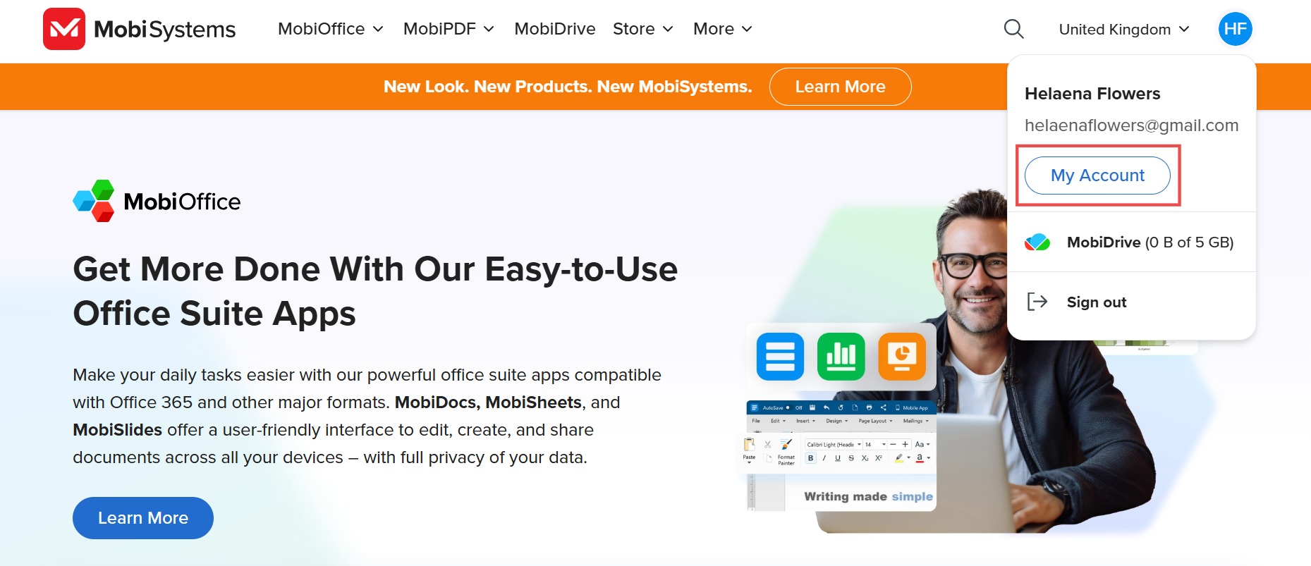 Cómo crear una cuenta MobiSystems – MobiSystems